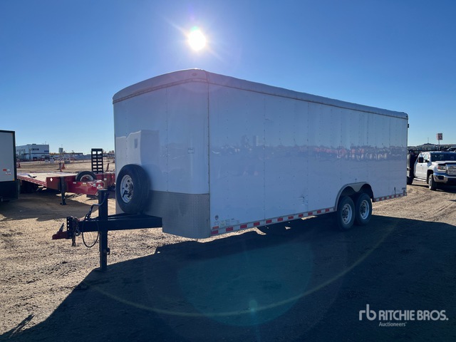 2019 Continental 24 ft T/A Tool Crib Enclosed Trailer | Ritchie Bros ...