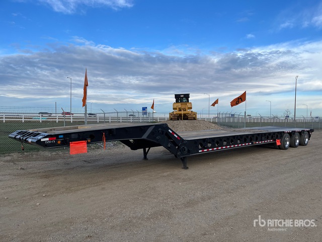 2007 Doepker 50 ton 53 ft Tri/A Folding Neck Trailer | Ritchie Bros ...