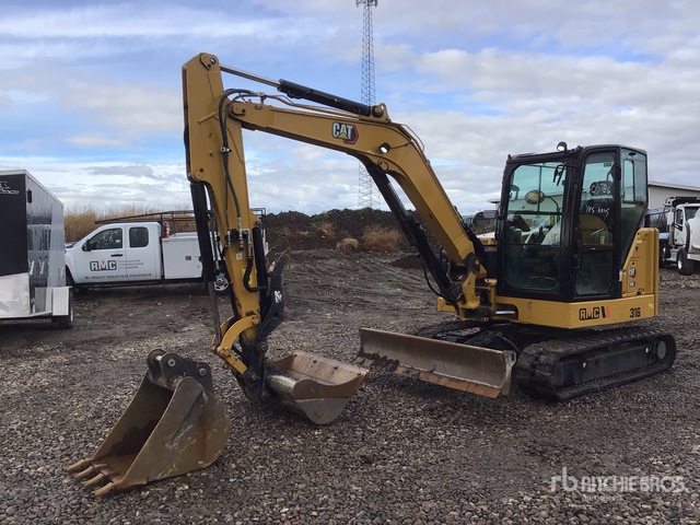 2021 Cat 306 CR Mini Excavator | Ritchie Bros. Auctioneers