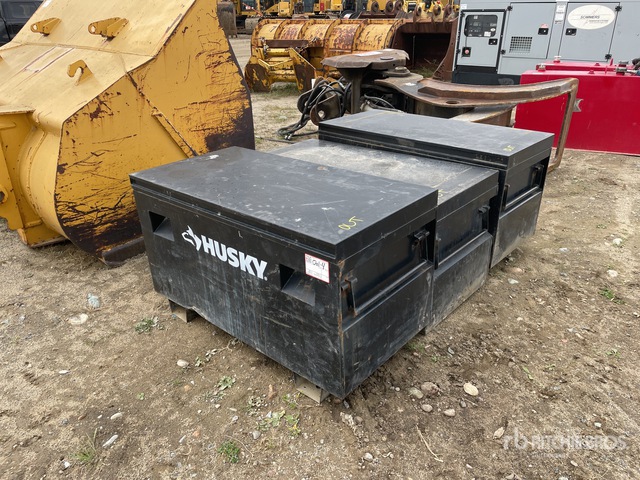 Quantity of (3) Husky Job Site Box | Ritchie Bros. Auctioneers