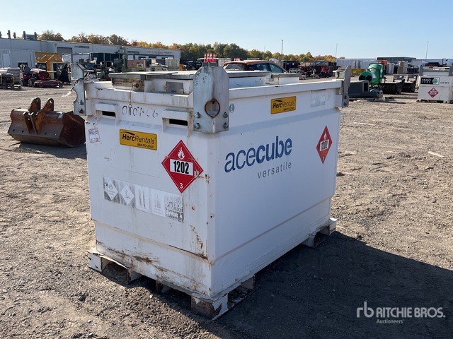 2018 Transcube ACV-950L 931 L Skid Mounted Steel Diesel Fuel Tank ...