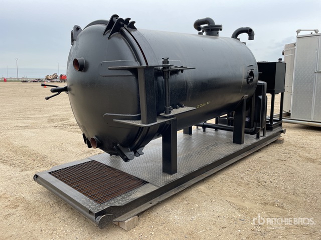 Skid Mounted Steel Vac Tank (Unused) | Ritchie Bros. Auctioneers