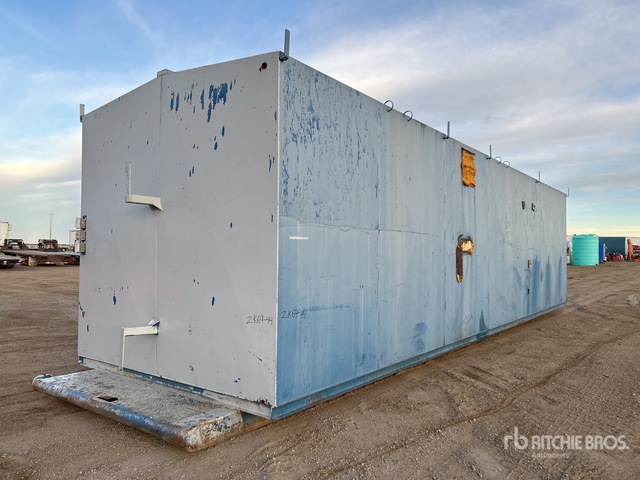 Custom Built 36 ft x 10 ft Skid-Mounted Building Divers - Structure ...