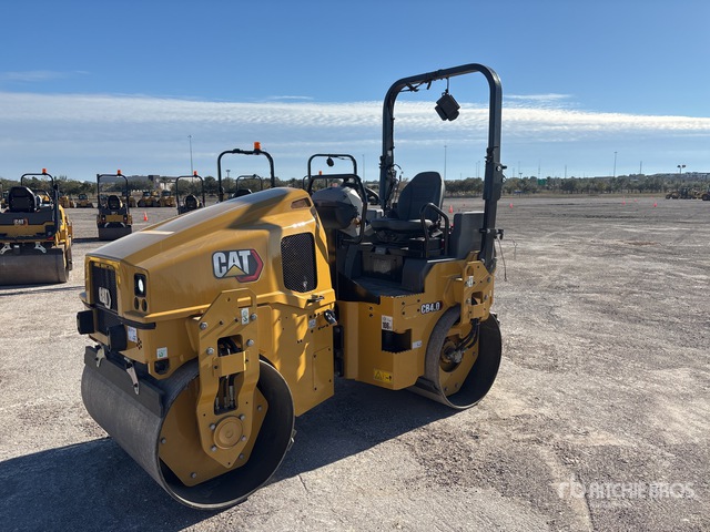 2024 Cat CB 4.0 Double Drum Roller (Unused) | Ritchie Bros. Auctioneers