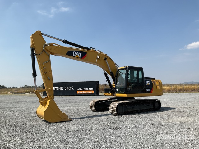 2013 Cat 320D Excavadora Hidráulica / Tracked Excavator | Ritchie Bros ...