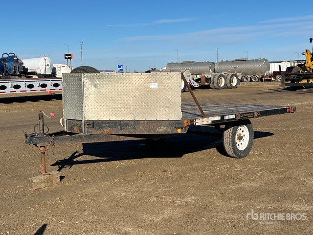 2017 Rainbow Trailers 13 ft S/A Remorque à plateau | Ritchie Bros ...