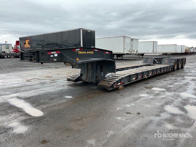 1994 Trail Boss KT24D Tri/A Double Drop Removable Gooseneck Lowboy ...
