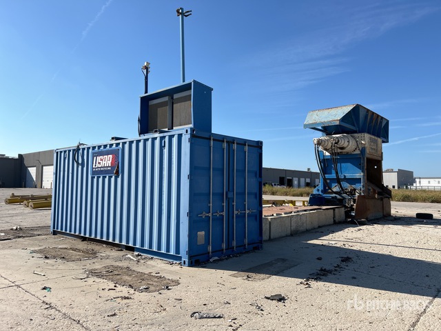 2020 Zato GF4000II Blue Devil Skid-Mounted 7 FT Scrap Metal ...