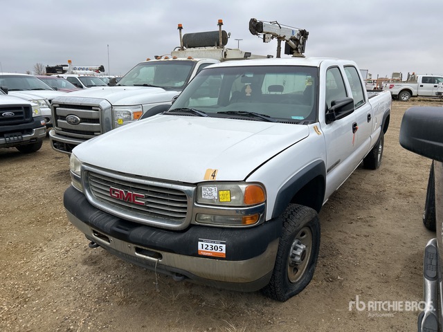 2001 GMC Sierra 2500HD SL 4x2 Crew Cab Pickup (Inoperable) | Ritchie ...