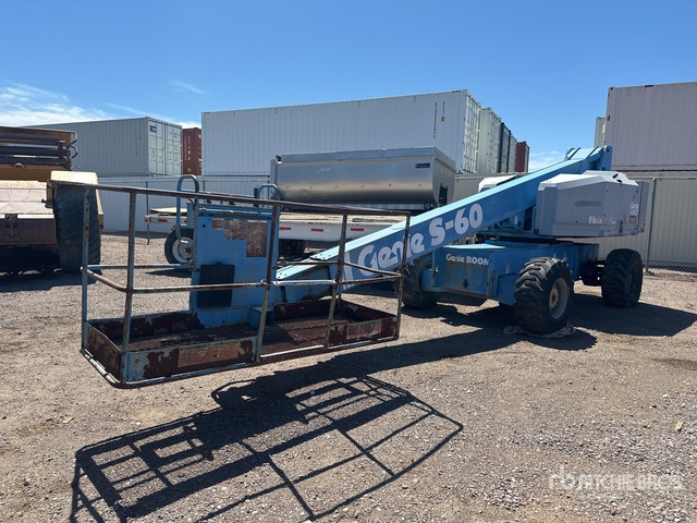 1998 Genie S60 4WD Diesel Telescopic Boom Lift (Inoperable) | Ritchie ...