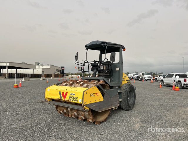 2018 Wacker Neuson RC-70 Smooth Drum Compactor | Ritchie Bros. Auctioneers