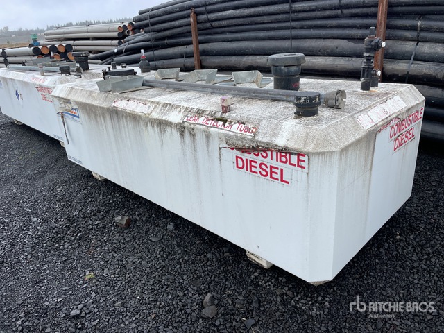 ConVault 500 gal Skid Mounted Diesel Tanque de combustible | Ritchie ...