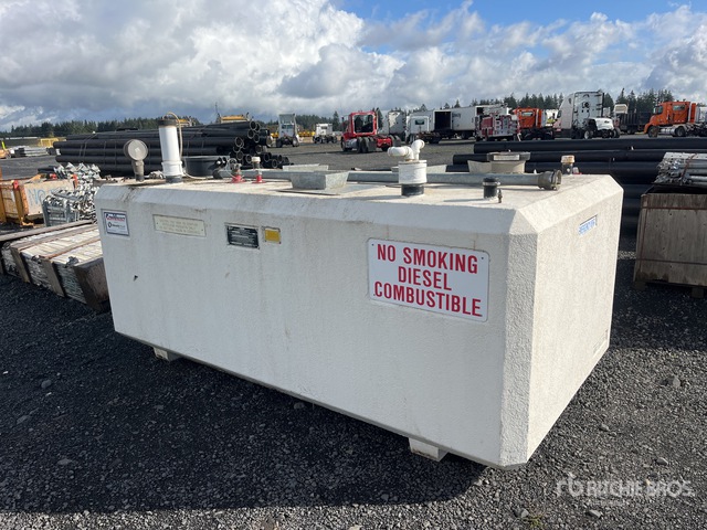 ConVault 1000 gal Skid Mounted Diesel Réservoir de carburant | Ritchie ...