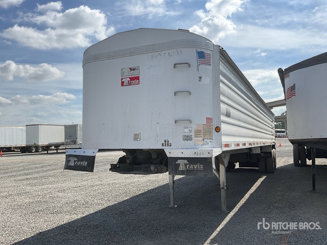 2001 Travis 40 ft T/A Aluminum Quarter Frame End Dump Trailer | Ritchie ...