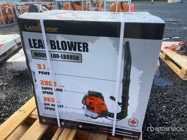 2024 Landhonor LHR-LB8850 Leaf Blower (Unused) | Ritchie Bros. Auctioneers