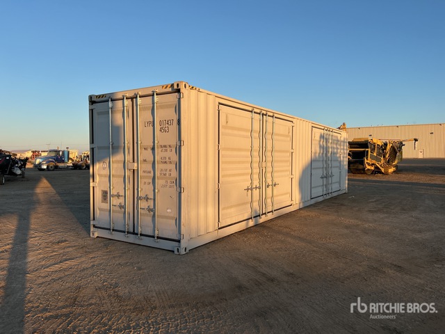 2024 40 ft High Cube Multi-Door Contenedor de almacenamiento | Ritchie ...