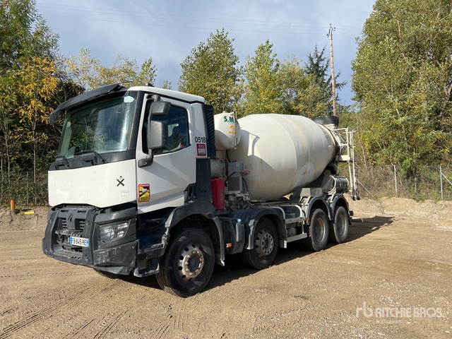 2018 Renault C430 8x4 Camion Malaxeur 8x4 Mixer Truck | Ritchie Bros ...