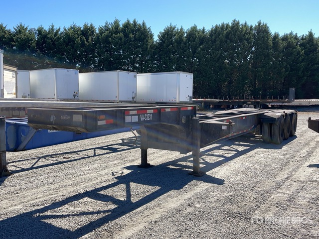1988 Fruehauf NRC-DF-J3-40-6 20 ft Tri/A Container Trailer | Ritchie Bros. Auctioneers