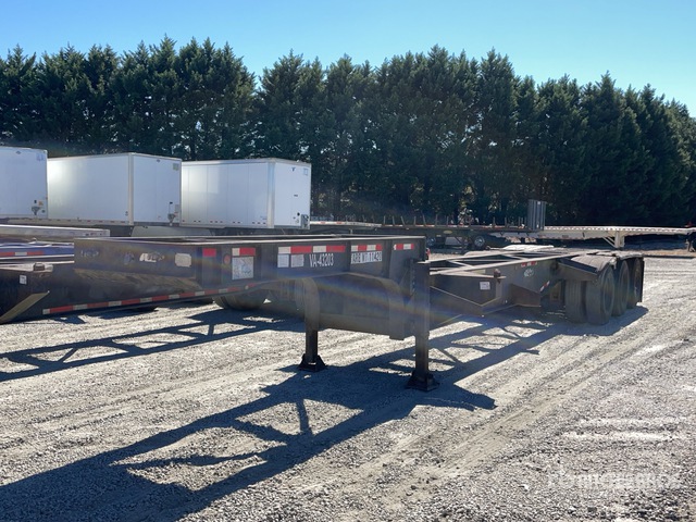 1988 Fruehauf NRC-DF-J3-40-6 20 ft Tri/A Container Trailer | Ritchie Bros. Auctioneers