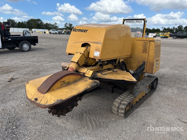 2014 Vermeer SC60TX Tracked Cortadora de tocones | Ritchie Bros ...