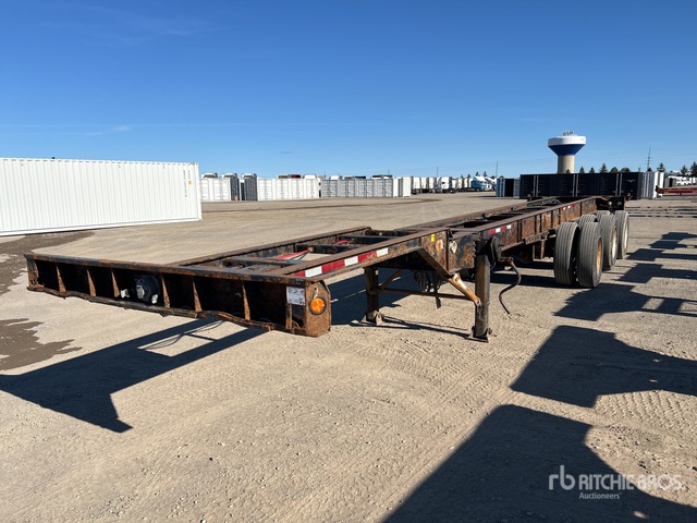 1995 Mond 40 ft Tri/A Extendable Container Trailer | Ritchie Bros ...
