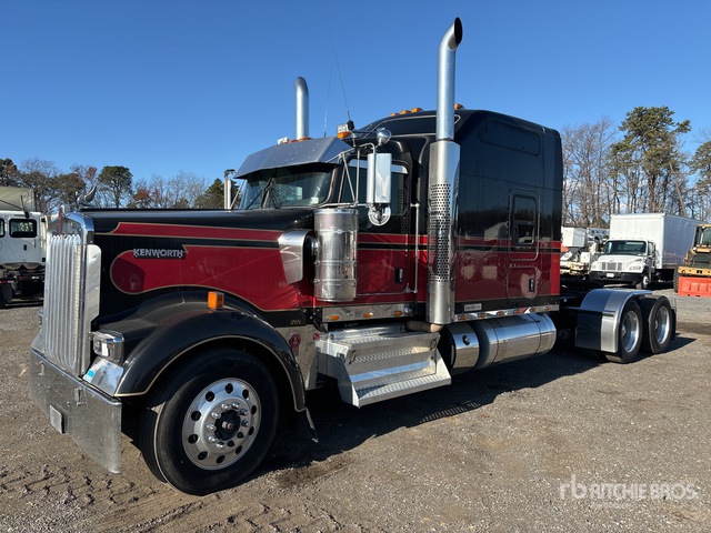 2016 Kenworth W900 6x4 T/A Sleeper Truck Tractor | Ritchie Bros ...