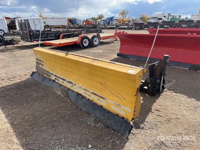 Metal Pless 12 ft Hydraulic Angle Snow Plow | Ritchie Bros. Auctioneers