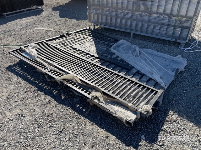 2024 KJ K0720-1 20 ft x 7 ft Bi-Parting Driveway Gate (Unused ...