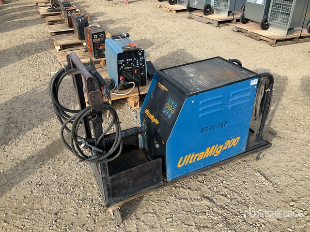 Miller Ultra Mig 200 30 A Mobile Electric Welder | Ritchie Bros ...