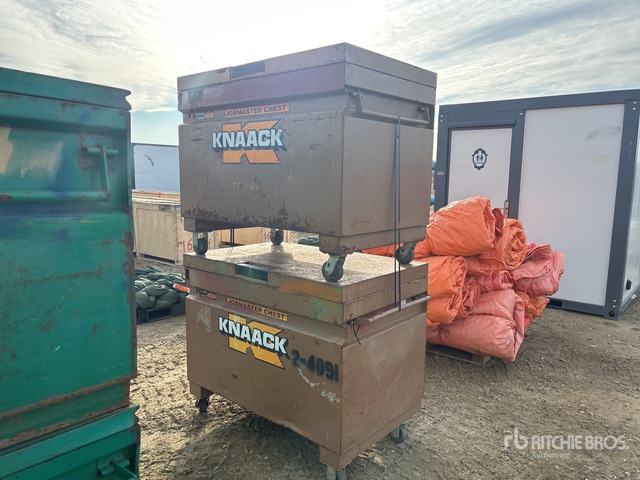 Quantity of (2) Knaack 48 in x 30in Job Site Box | Ritchie Bros ...