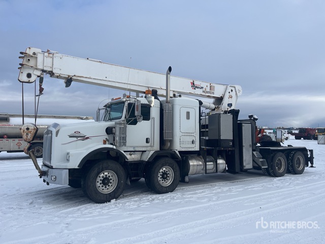 WMB 30TC70 30 ton Straight Boom on 2005 Kenworth T800B 8x4 Twin-Steer ...