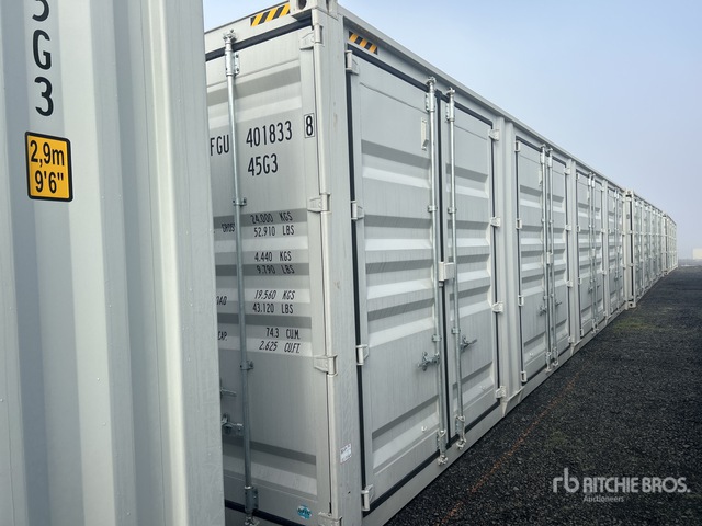 2024 40 ft High Cube Multi-Door Storage Container | Ritchie Bros ...