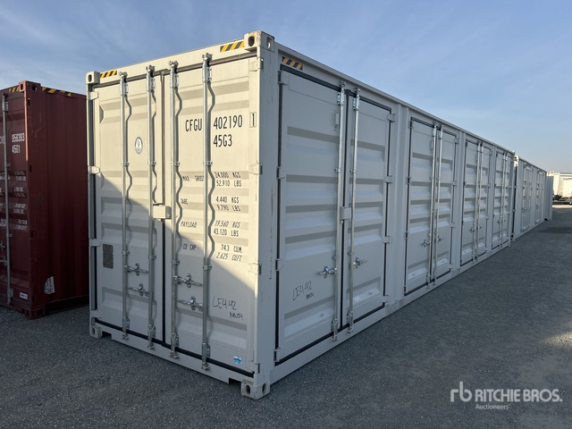2024 40 ft High Cube Multi-Door Conteneur de stockage | Ritchie Bros ...
