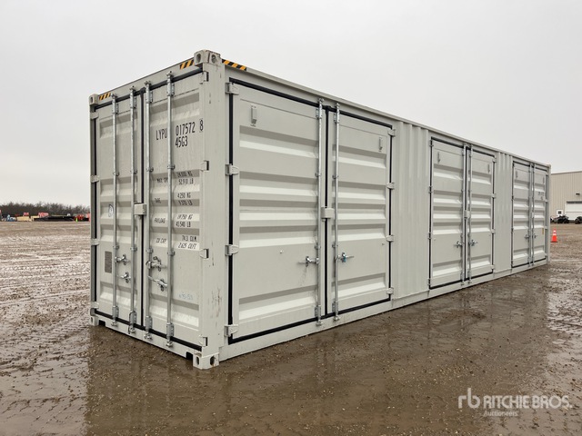 2024 40 ft High Cube Multi-Door Contenedor de almacenamiento | Ritchie ...