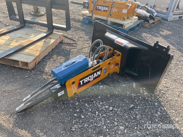 2024 Trojan TH35 SSL 46 in Skid Steer Breaker (Unused) | Ritchie Bros ...