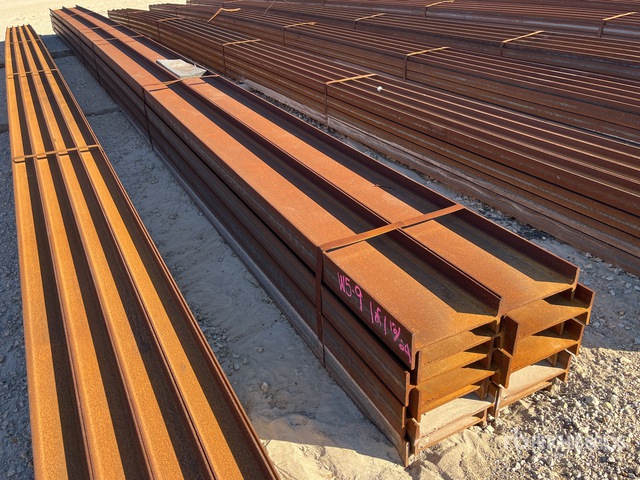 Quantity of (1) Bundle of Wide Flange Beam 10 in 15.0 A992/A572-50 40 ...