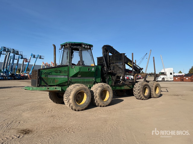 2002 Logset 8F 8x8 Log Forwarder | Ritchie Bros. Auctioneers