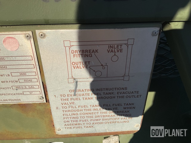 Surplus Isometric MFT-205 Sixcon Fuel Tank in Yermo, California, United ...