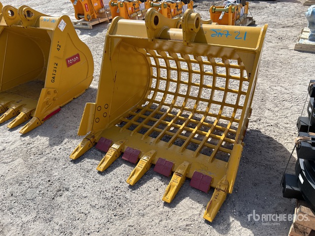 Teran BKT31248SKEL 48 in 0.88 cyd Skeleton Excavator Bucket - Fits Cat ...