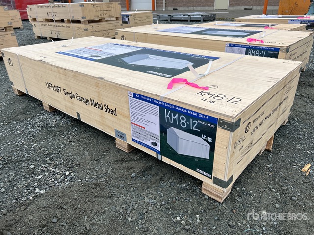 2024 KJ K1220 20 ft x 12 ft Metal Garage (Unused) | Ritchie Bros ...