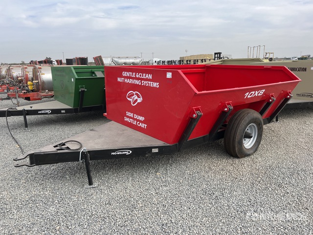 2024 Industrias America 10x8 10 ft x 8 ft Hydraulic Nut Cart (Unused ...