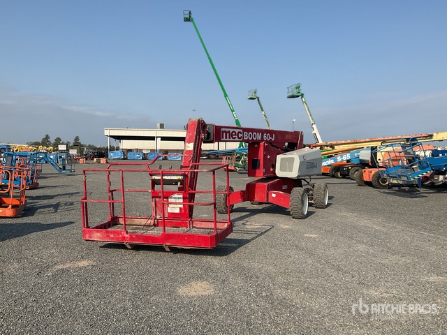 2019 MEC 60-J 4WD Diesel Articulating Boom Lift | Ritchie Bros. Auctioneers
