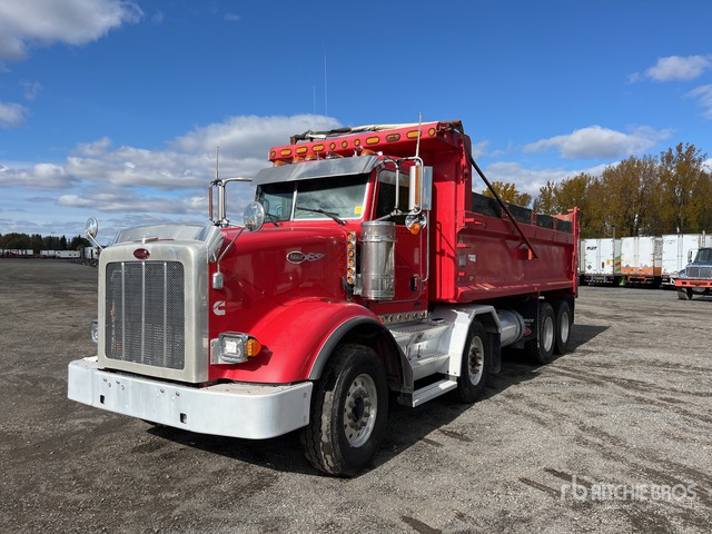 2009 Peterbilt 367 8x4 Twin-Steer T/A Dump Truck | Ritchie Bros ...