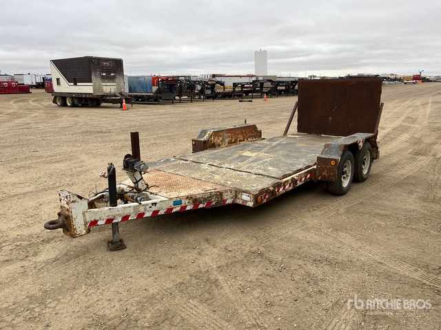 1999 Custom Built 15 ft T/A Tilt Deck Trailer | Ritchie Bros. Auctioneers