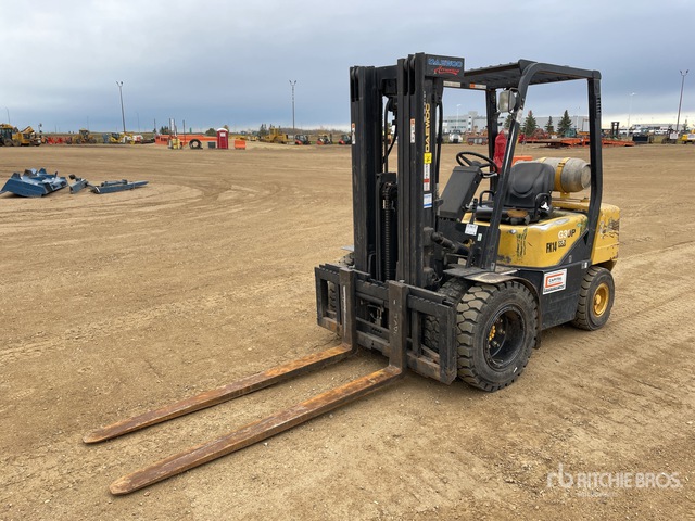 2004 Daewoo G30P-3 5400 lb Pneumatic Tire Forklift | Ritchie Bros ...