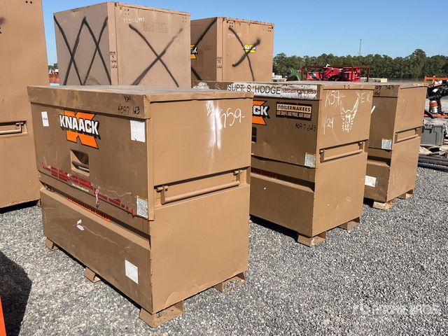 Quantity of (3) Knaack 89 Job Site Box | Ritchie Bros. Auctioneers
