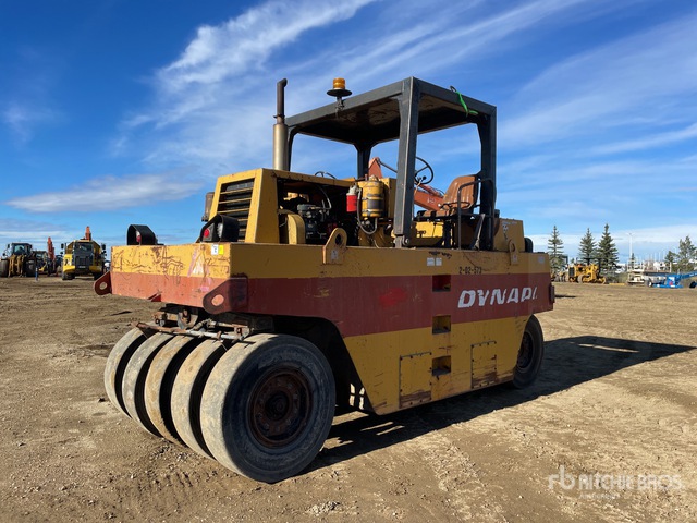 1989 Dynapac CP27 9 Wheel Pneumatic Roller | Ritchie Bros. Auctioneers