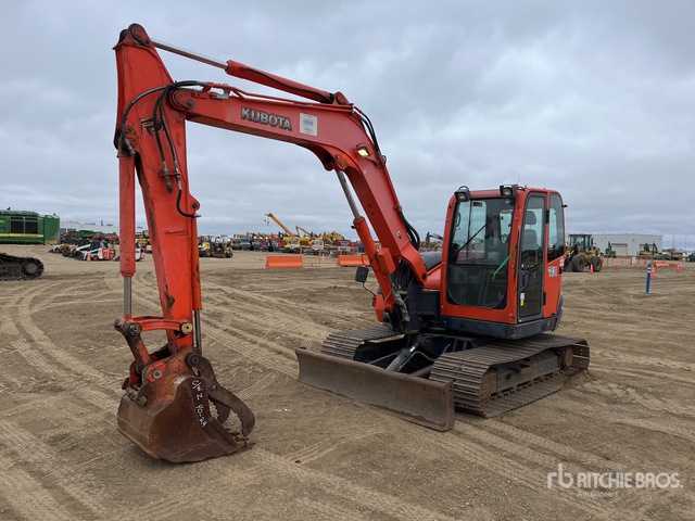 2009 Kubota KX080-3 Tracked Excavator | Ritchie Bros. Auctioneers