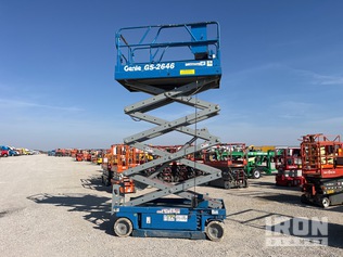 1998 Genie GS-2646 Electric Scissor Lift in Morris, Illinois, United ...