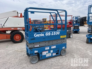 2005 Genie GS-1530 Electric Scissor Lift in Morris, Illinois, United ...